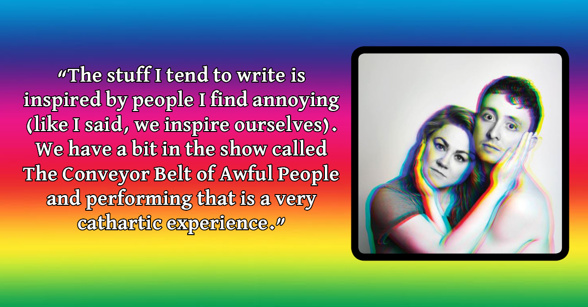 “It’s kind of a trashy, camp comedy fever dream.” | Jack Mosedale and ...