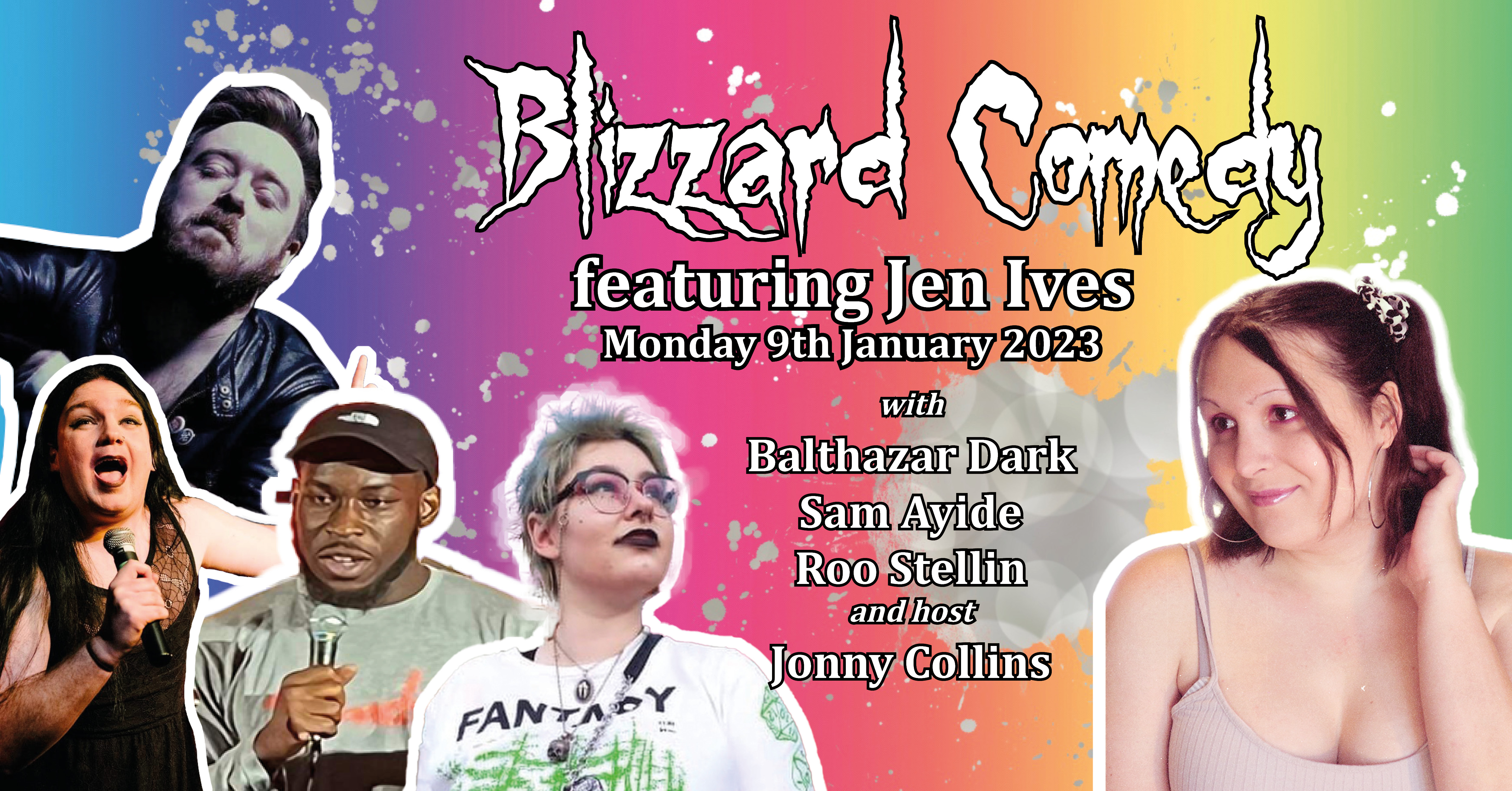 Blizzard Comedy LIVE, featuring Jen Ives – Blizzard Comedy