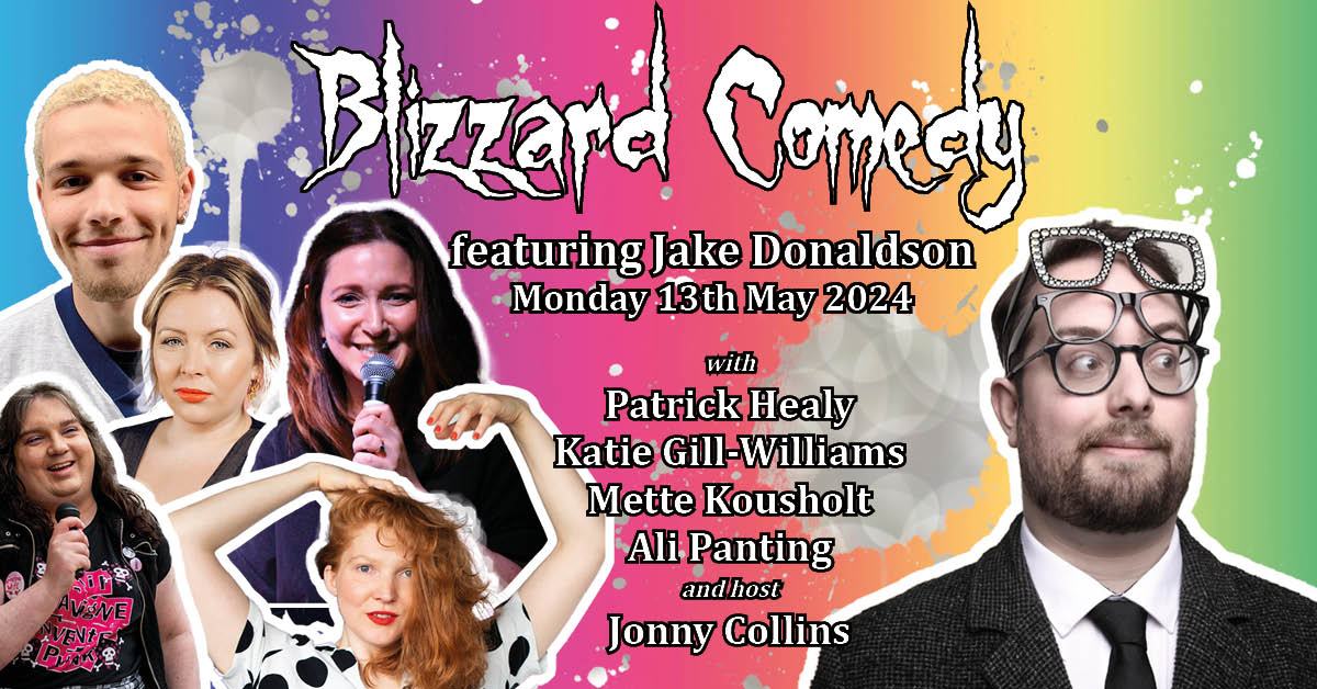 Thank you for coming to Blizzard Comedy LIVE, featuring Jake Donaldson ...